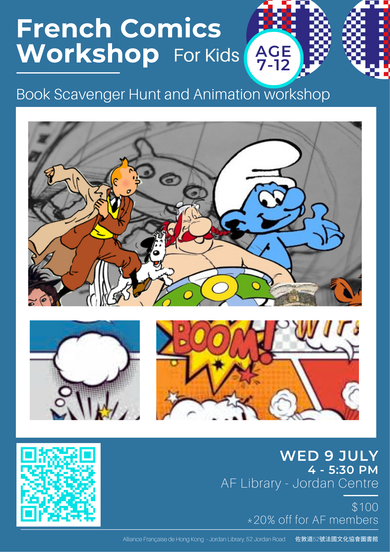 Comics Workshop for Kids