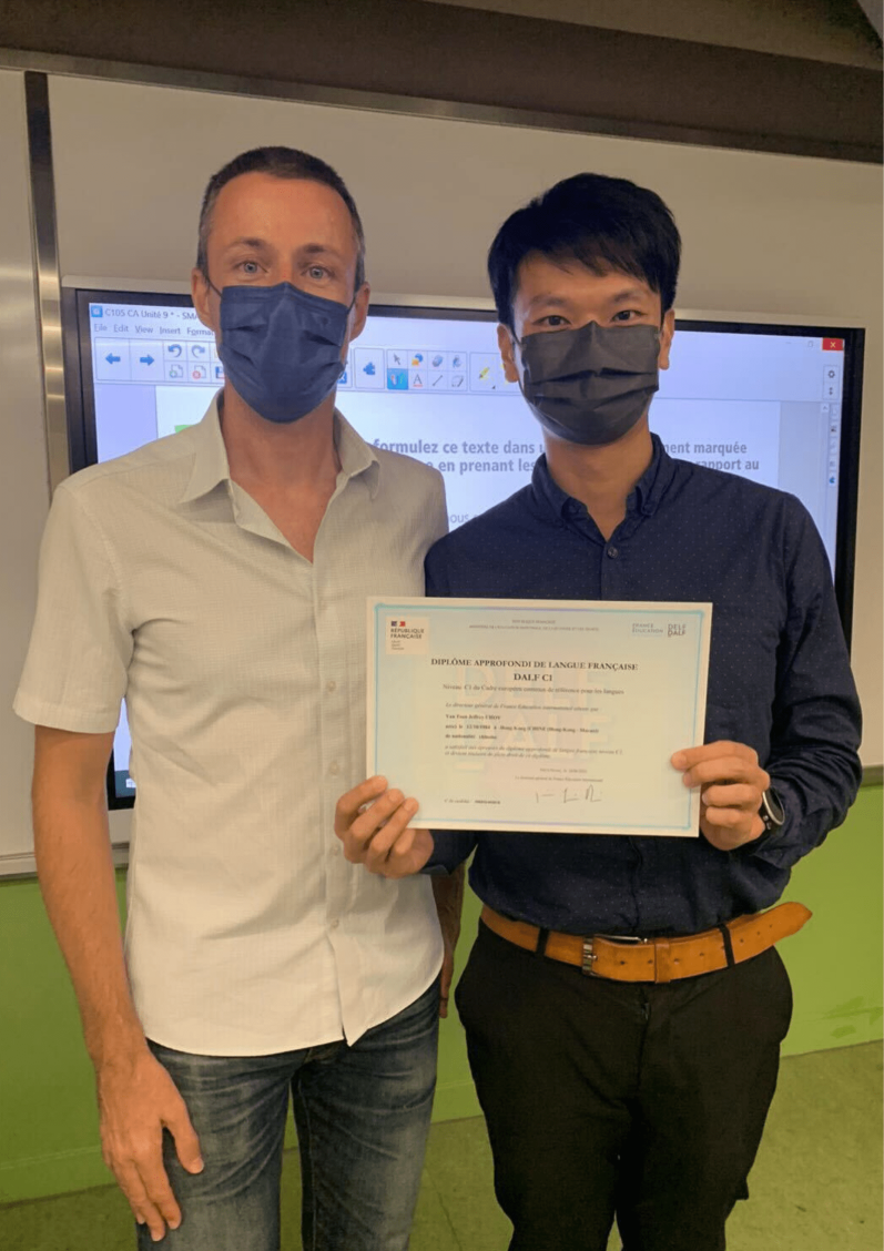 Alliance Française de Hong Kong - Learner Story Jeffrey Choy